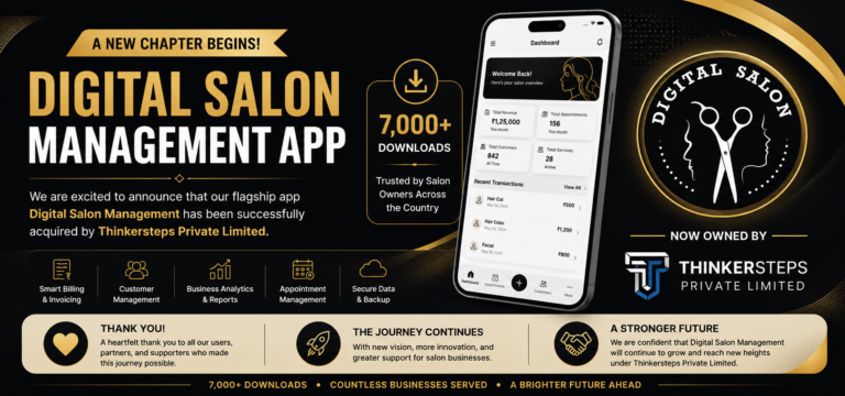 A New Chapter for Digital Salon Management App: Acquisition by ...